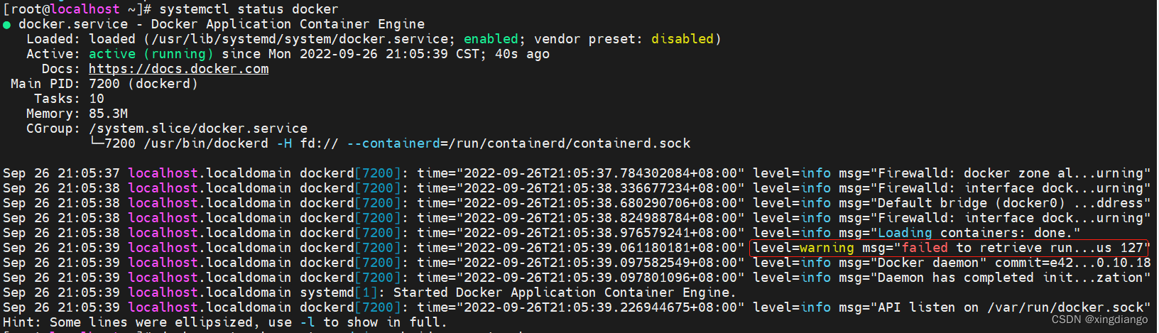 Docker运行时报错解决docker Error Response From Daemon Oci Runtime Cr Csdn博客 