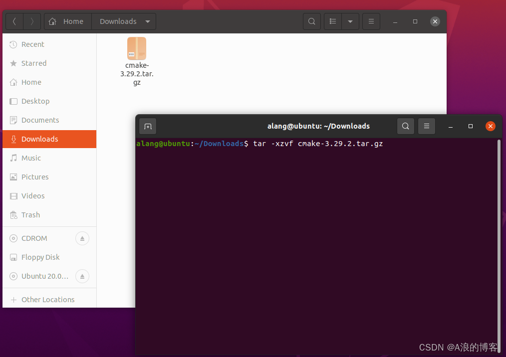 Ubuntu安装cmake最新版_ubuntu cmake下载-CSDN博客