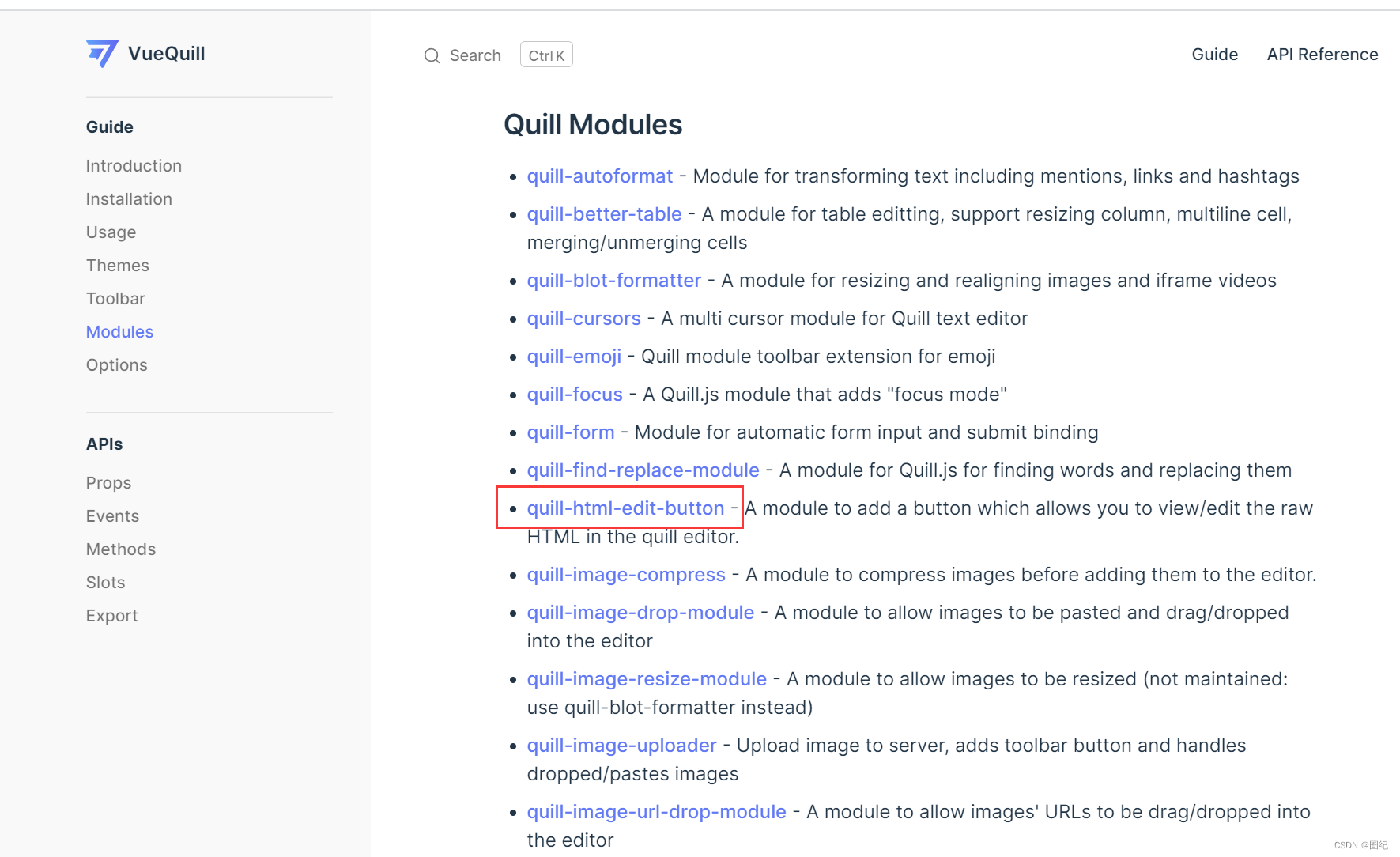 富文本组件VueQuill添加源代码编辑功能_quill-html-edit-button-CSDN博客