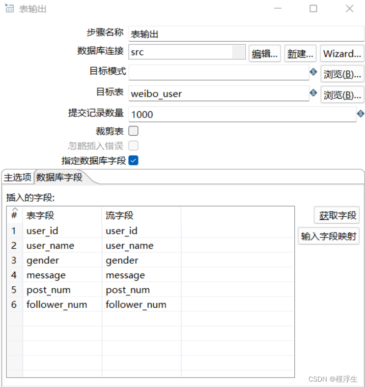 Kettle工具：批量导入CSV数据到weibo_user表实战-CSDN博客