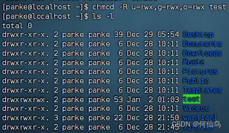 Linux的chmod命令及快捷写法_chmod -rx-CSDN博客