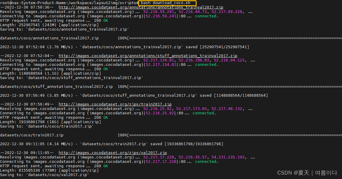 Docker | 利用远程服务器Linux，创建一个pytorch的容器，下载GitHub上的文件并实现Layout2img项目运行（Step-by-step）_服务器下载github文件 ...