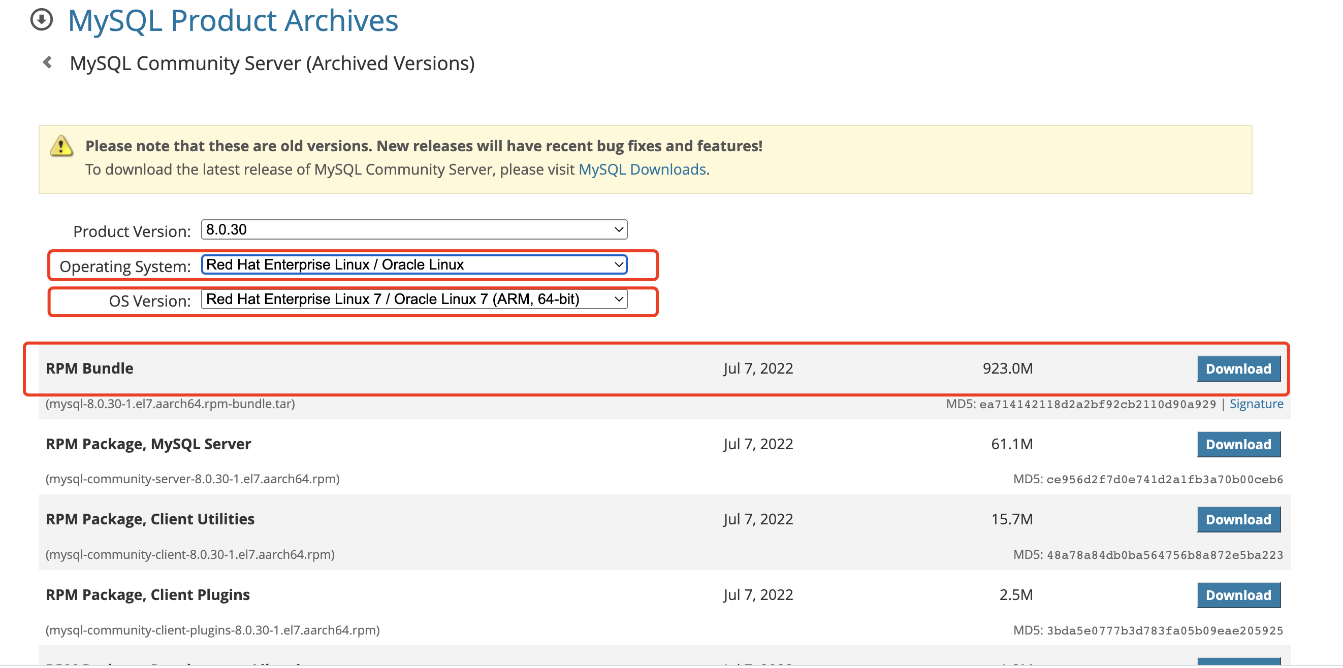 ARM架构下安装Mysql8.0数据库_mysql arm版本-CSDN博客
