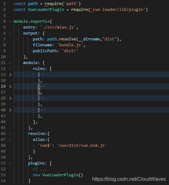 Webpack 配置Vue的环境的几个错误_正式环境打包[vue-loader] vue-template-compiler must be i-CSDN博客