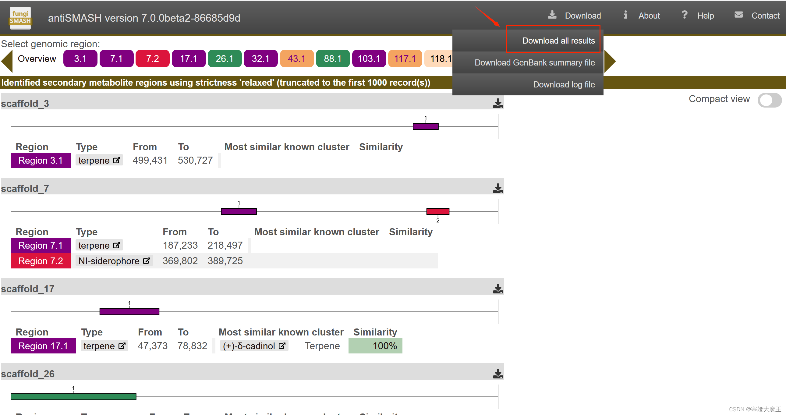 antiSMASH在线及本地运行（含批量）_running antismash failed-CSDN博客