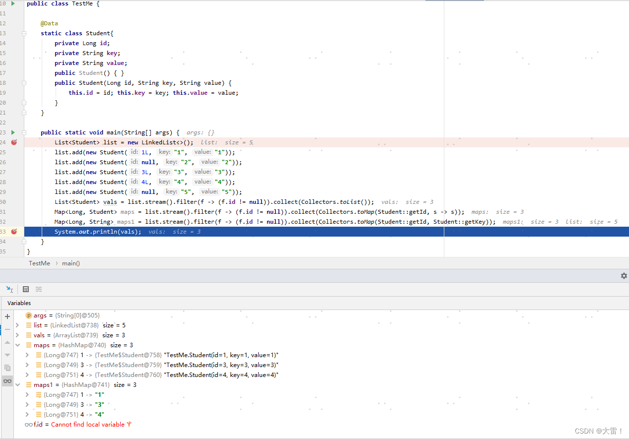 Stream流List to Map and to Array（Lambda表达式、函数式编程）_jdk1.8 stream().map.toarray-CSDN博客