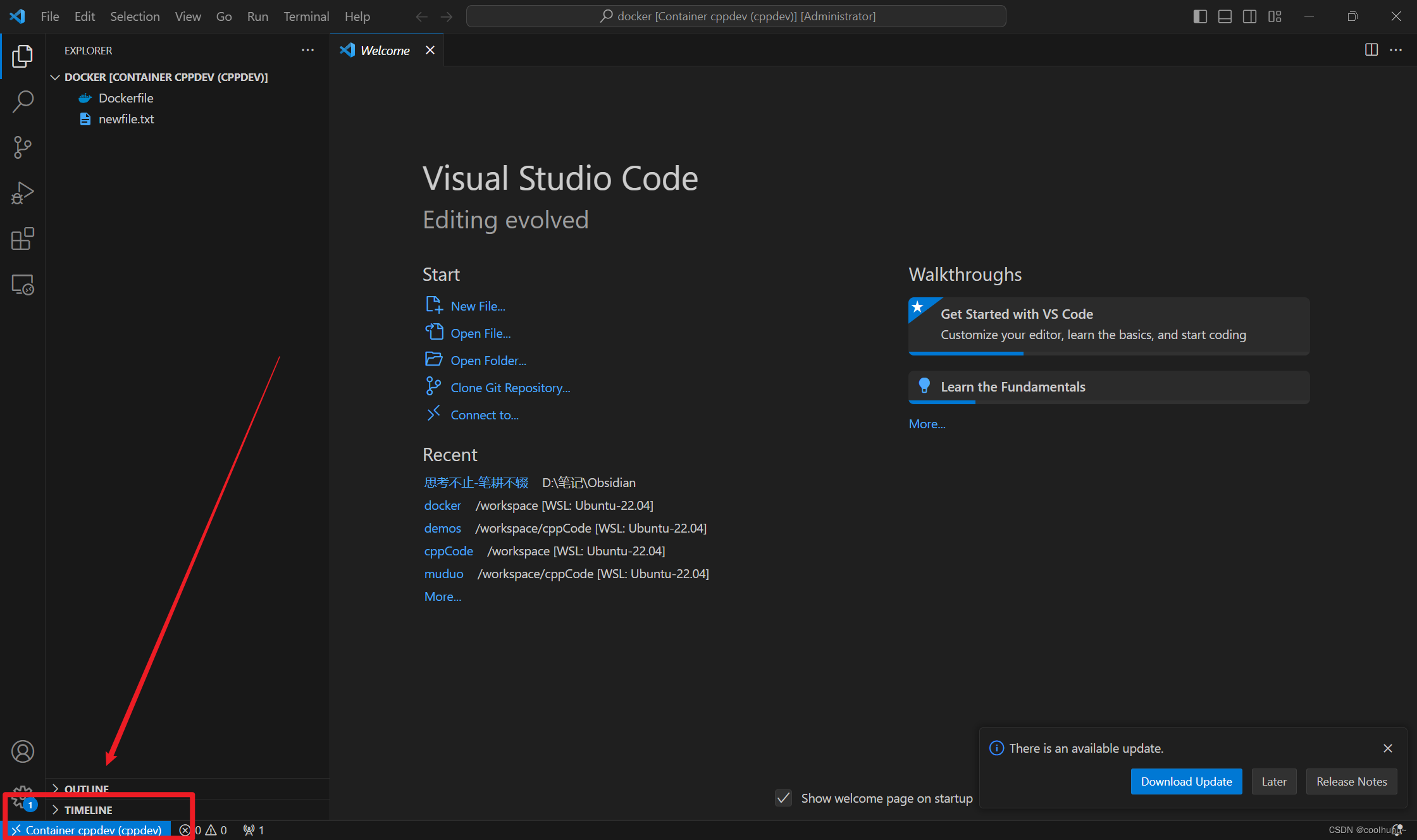 Windows-WSL2-VSCode+Docker配置C++开发环境_window docker c++环境-CSDN博客