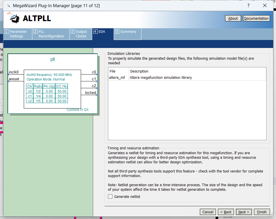 FPGA在校学习记录系列---实验7(1)IP核的调用及仿真(ALTPLL)（Verilog HDL）-CSDN博客