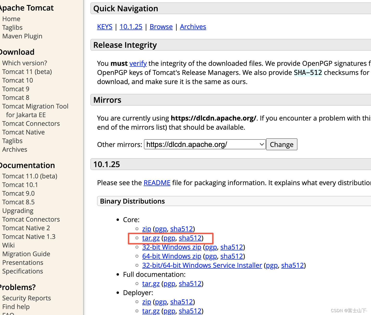 mac tomcat的下载与使用_tomcat mac下载-CSDN博客