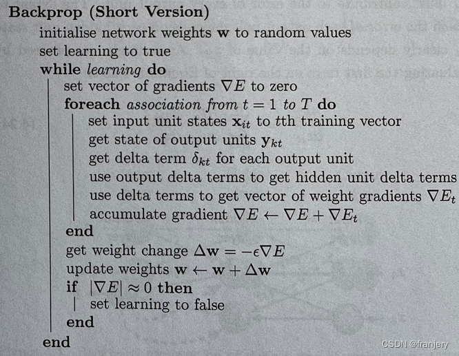 Chapter 4-------The Backpropagation Algorithm-CSDN博客