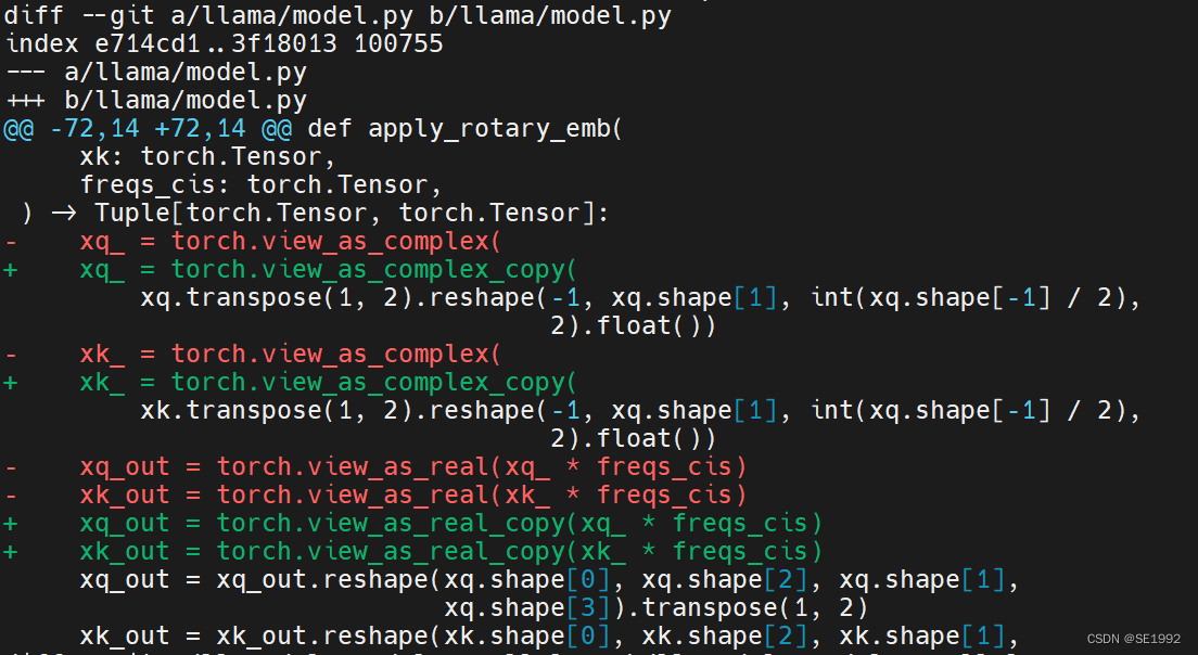 torch-xla - op appears to be a view operator, but it has no implementation for the backend “xla ...