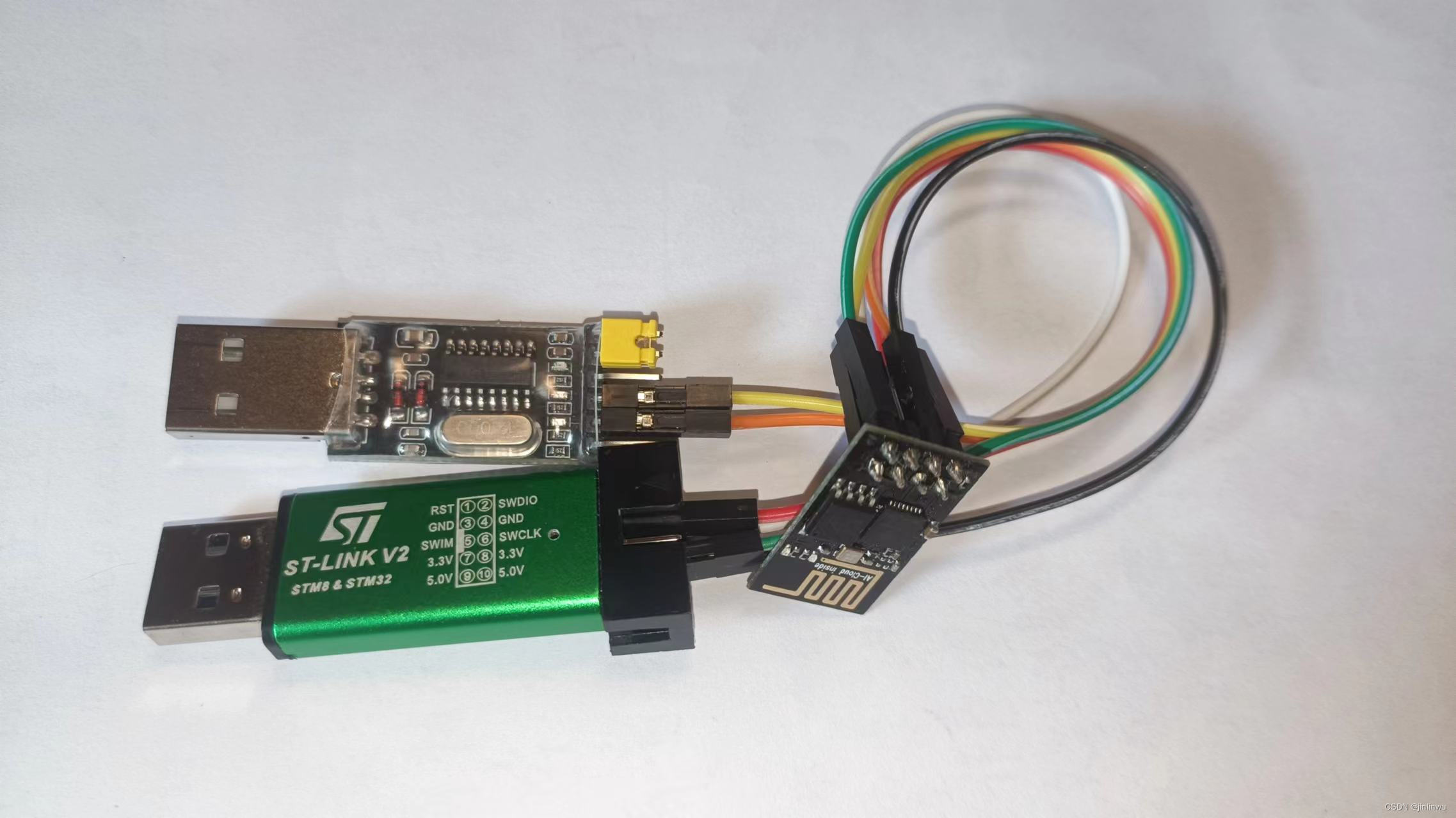 STM32——使用ESP8266-01连接OneNet云平台并将DHT11读取的温湿度通过MQTT（物模型）上传至云平台（一）_stm32f103c8t6与esp8266与usb转ttl与温湿 ...
