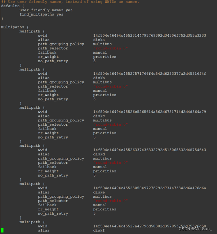Oracle Linux 7.8 多路径（Multipath）+Udev绑定磁盘_multipath udev-CSDN博客