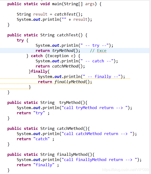 JAVA系列：ry catch finally return顺序_ry、catch、final中都有return怎么执行-CSDN博客
