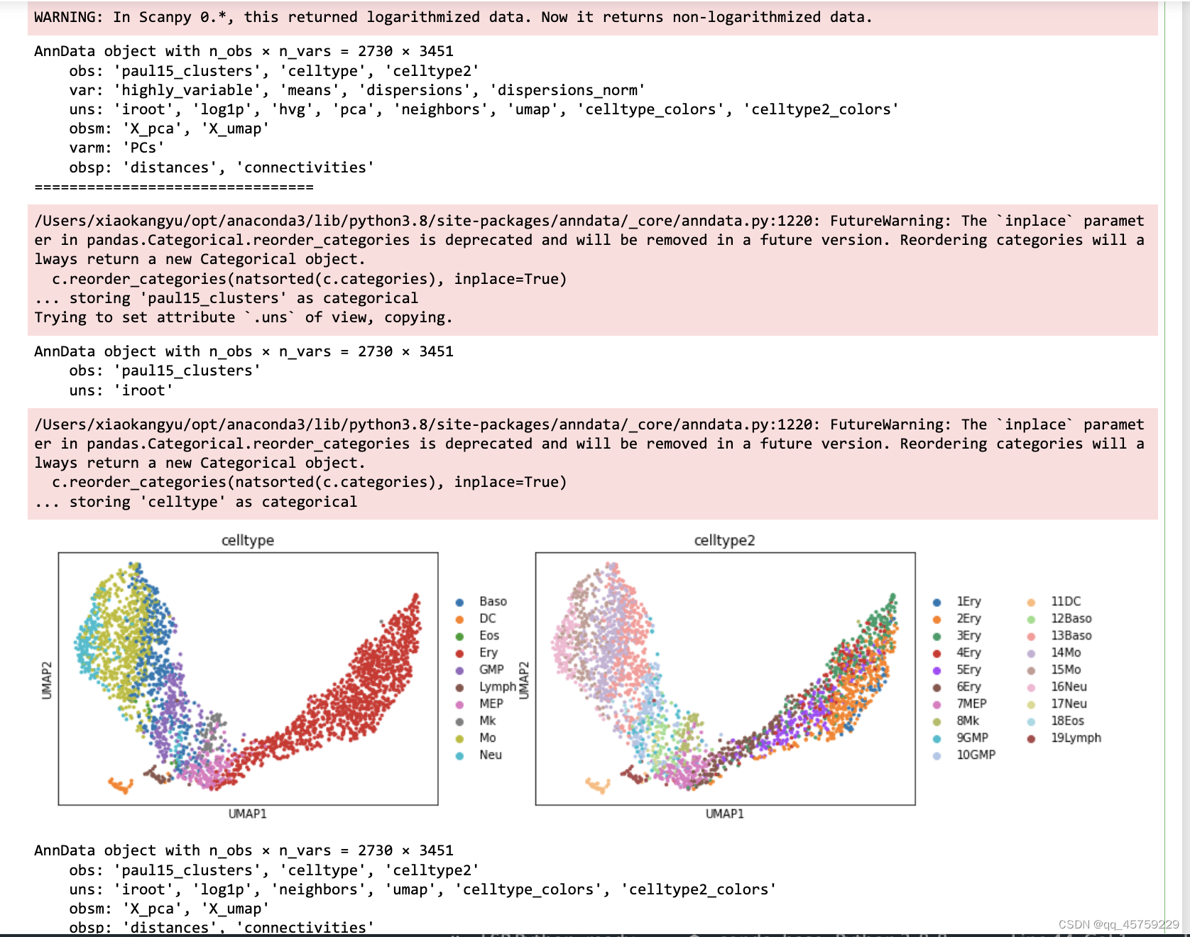 scanpy hvg PCA辨析总结_sc.tl.pca-CSDN博客