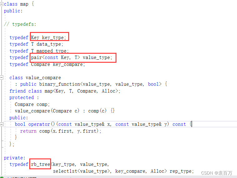 使用红黑树封装map和set_支持普通迭代器构造const迭代器得构造函数-CSDN博客
