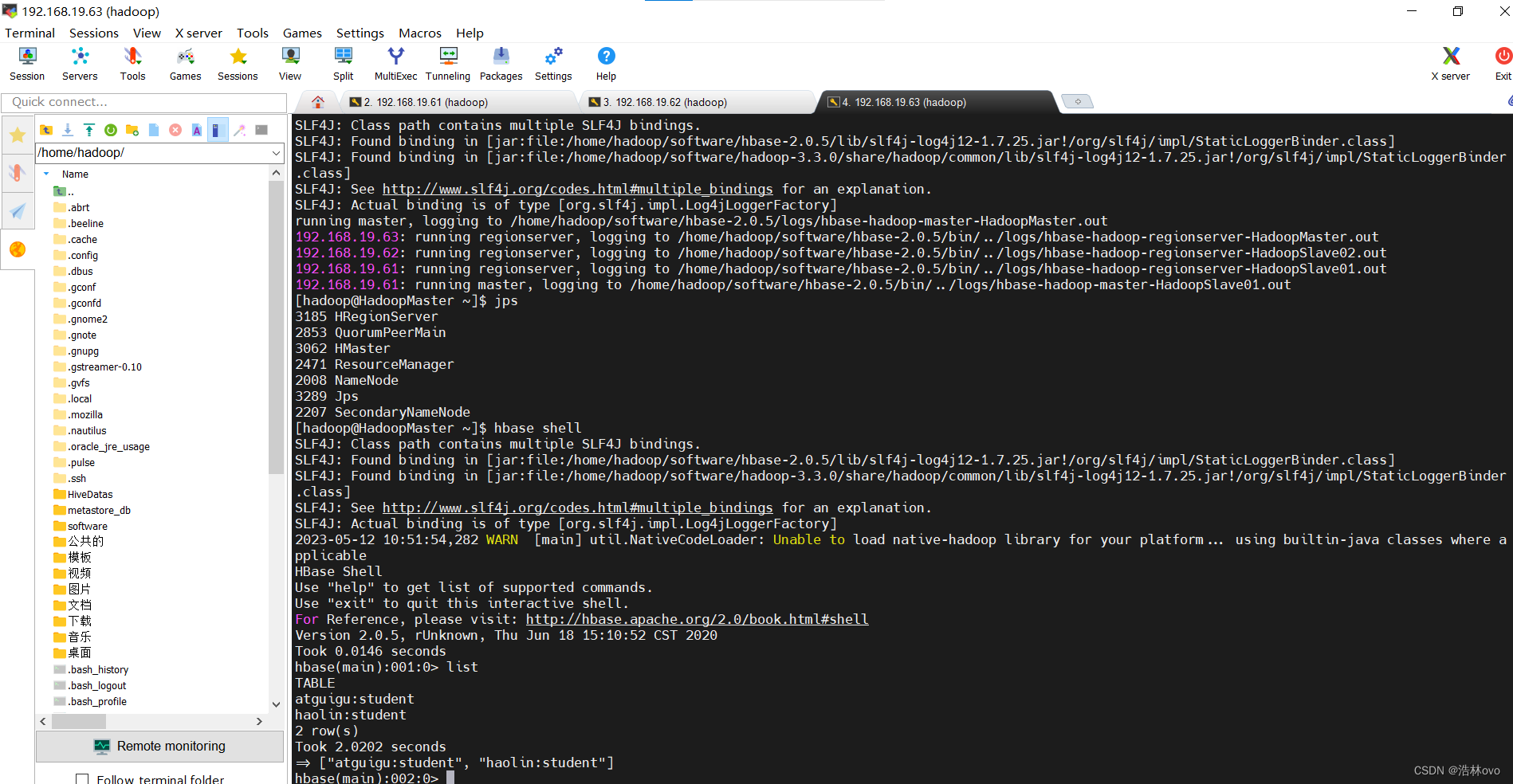 Java编写创建HBase表格的API_hbaseapi创建盐表-CSDN博客
