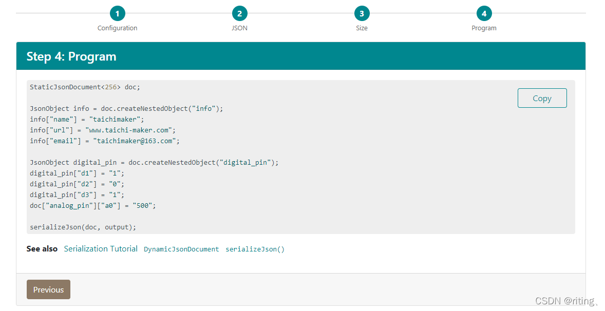 Esp8266 Arduinojson在线解析v6版本的使用arduinojson6解析 Csdn博客