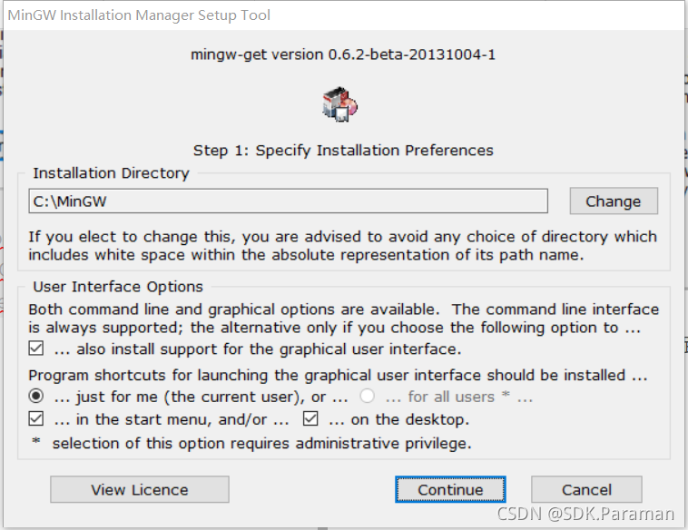 MinGW安装教程_mingw-get-setup.exe-CSDN博客