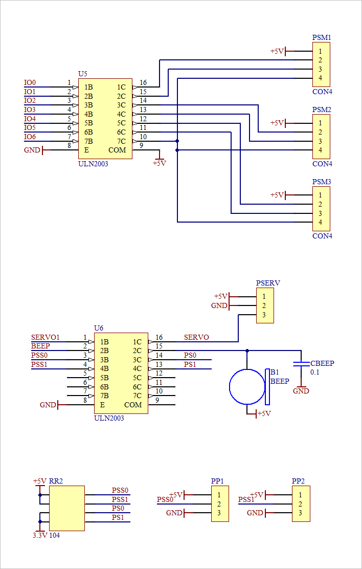 基于STM32F103双轴机械臂完整电路板设计_stm32控制机械臂原理图-CSDN博客