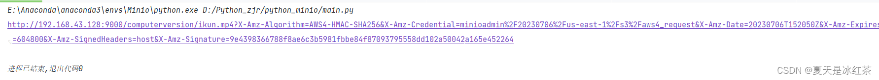 Minio在Windows的部署并使用Python来操作桶_python minio-CSDN博客