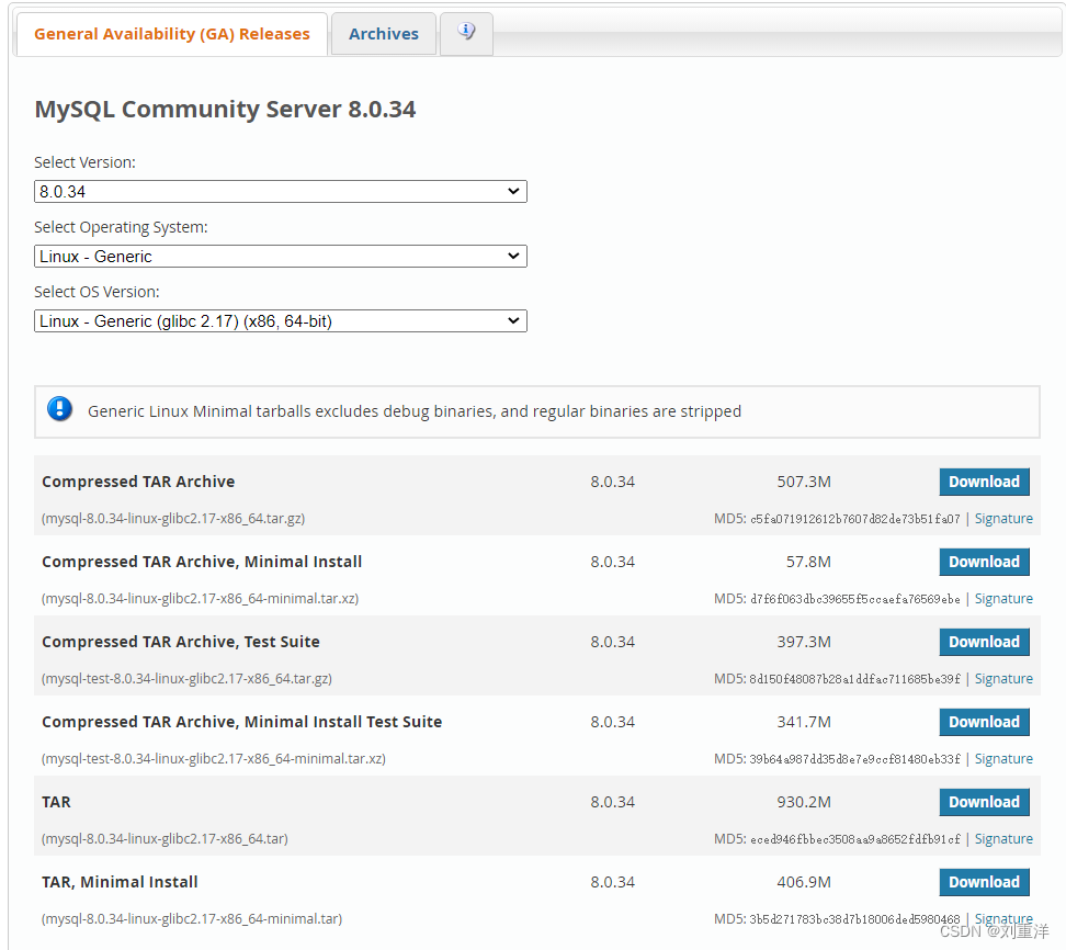 CentOS7.6安装mysql8.0.34_centos mysql8.0 .34tarxz 如何关闭重新启动-CSDN博客