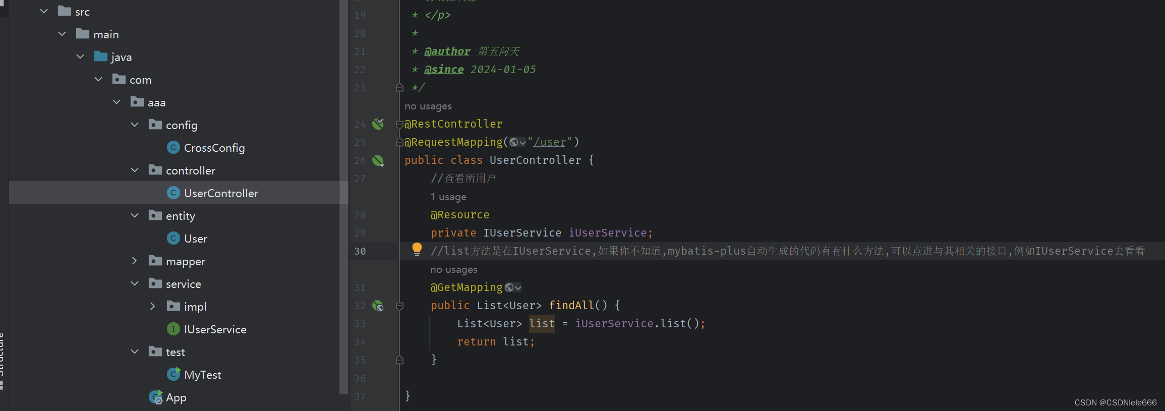 SpringBoot,vue,elemet-ui前后端分离小练习_spring-boot + element ui 集成前后端-CSDN博客