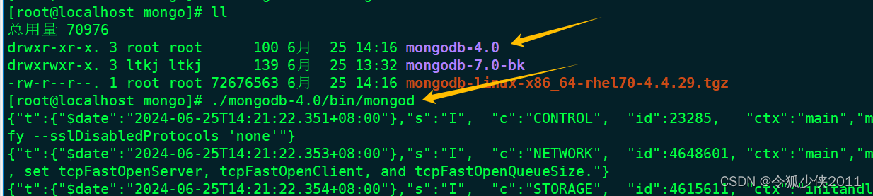 CentOS7安装MongoDB-CSDN博客