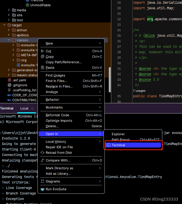 使用evosuite+命令行生成Junit测试用例_idea evosuite-CSDN博客
