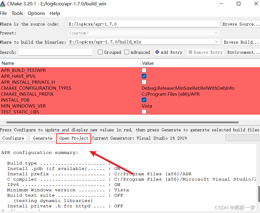 windows用VS2019下编译log4cxx日志库_log4cxx编译-CSDN博客
