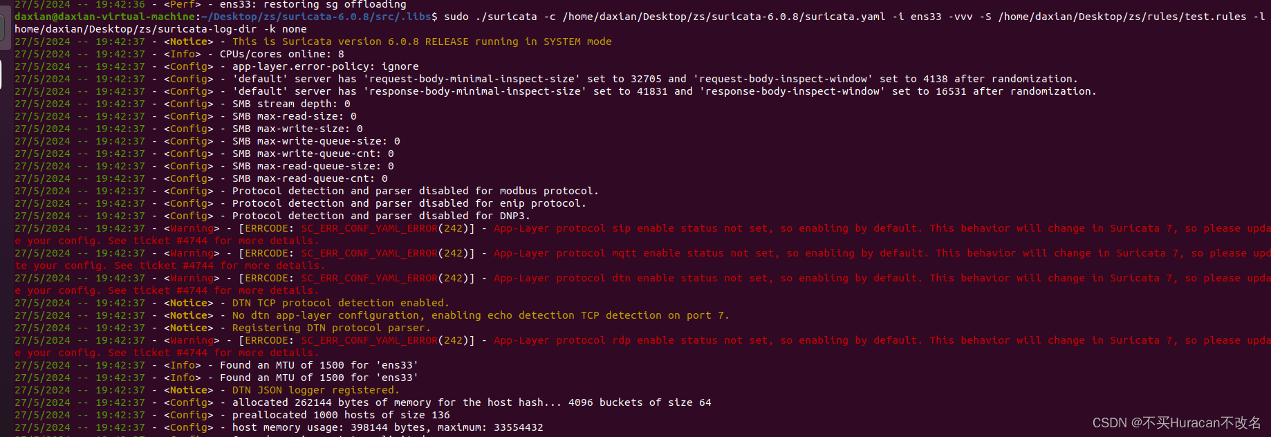 Suricata-入门实验-快速理解suricata_suricata告警-CSDN博客