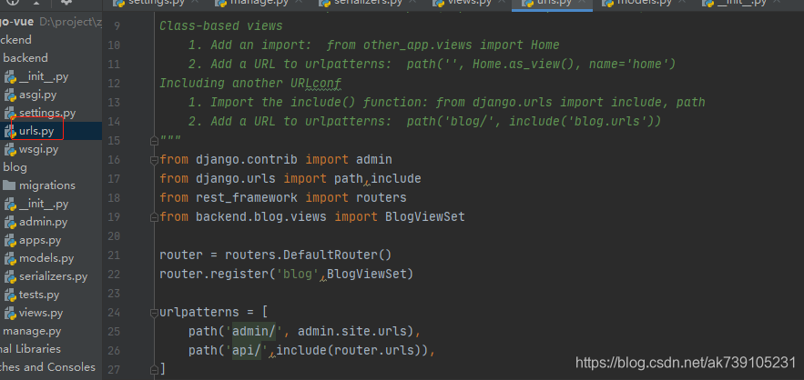 django rest framework + vue :前后端分离开发示例sample_drf vue开发-CSDN博客