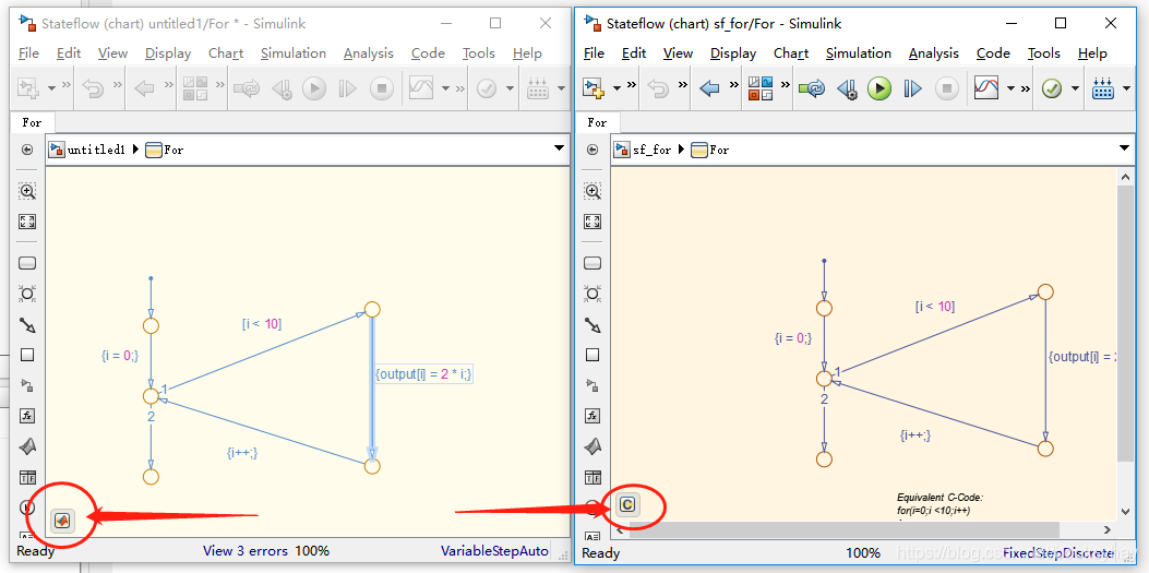 simulink仿真临摹笔记之stateflow的操作语言(Action Language)_stateflow action ...