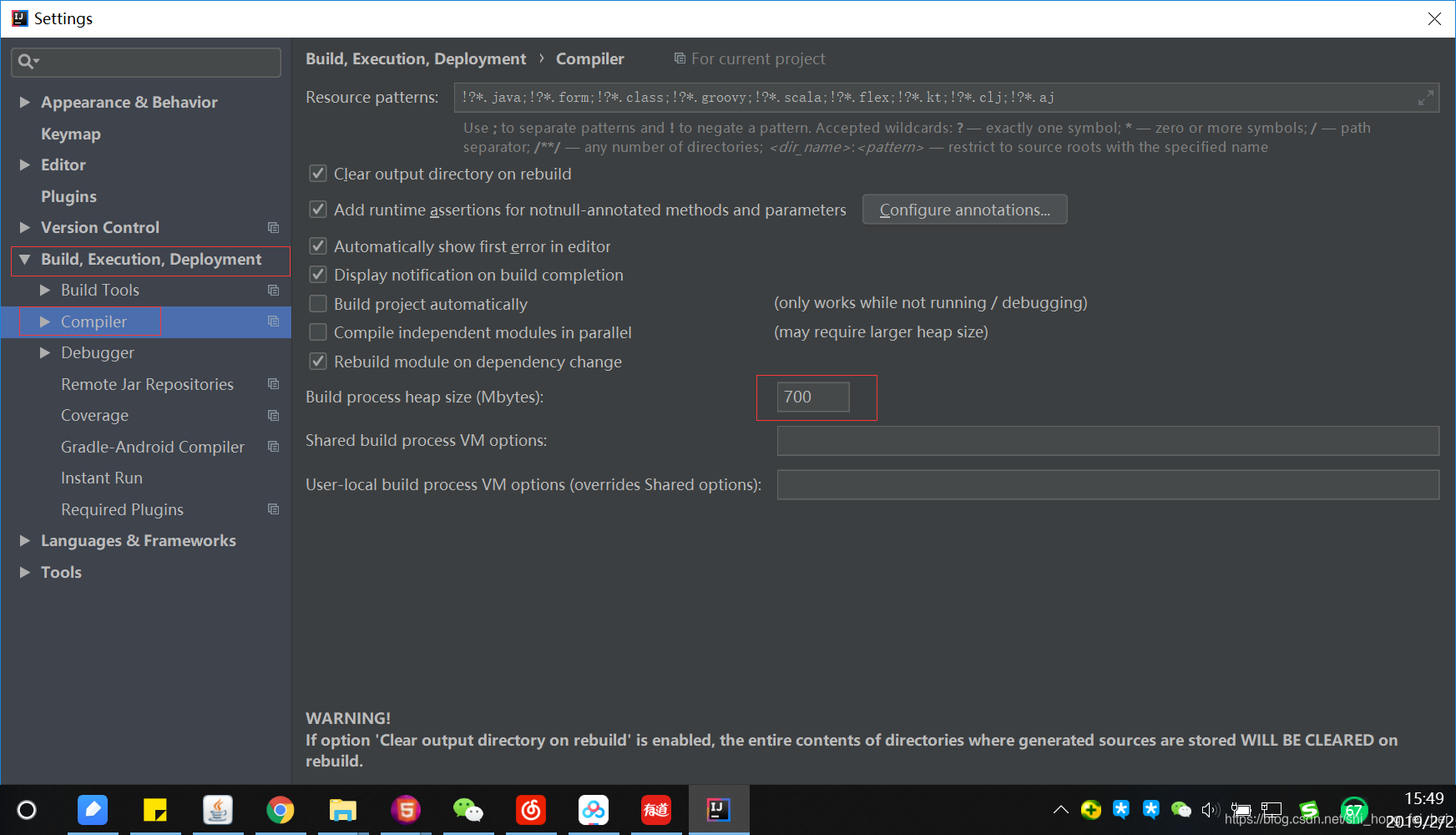 IDEA 出现问题：Error:java: Compilation failed: internal java compiler error解决方案_ide2020.01 error:java ...