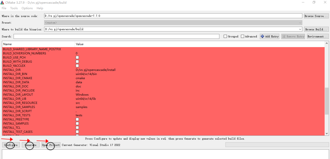Open CASCADE学习|基于visual studio 2022编译源码_opencascade+visual studio-CSDN博客
