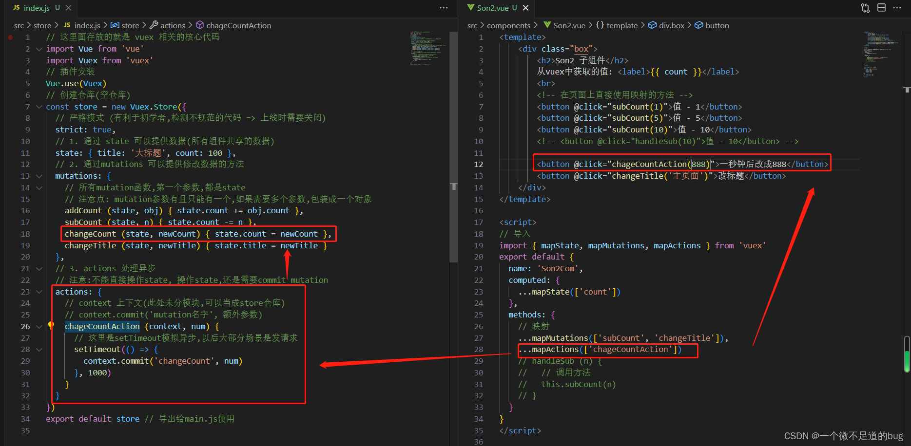 46 - vuex-基本使用_vuex npm-CSDN博客