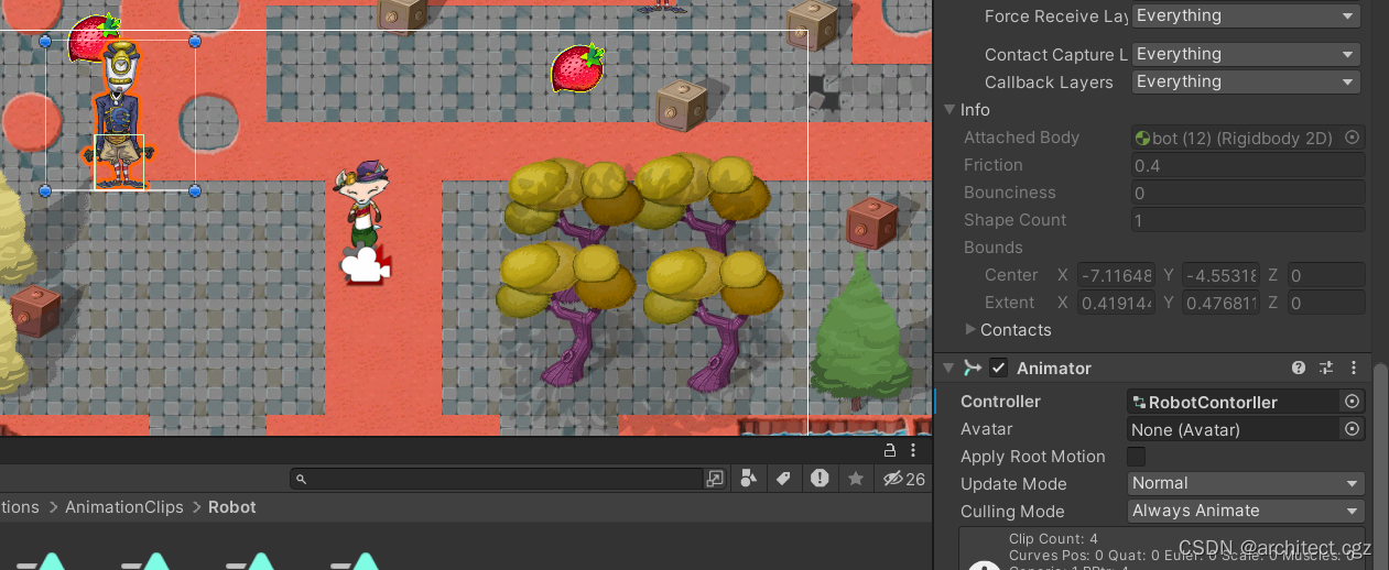 【Unity2D】角色动画的切换_unity animator动画切换-CSDN博客