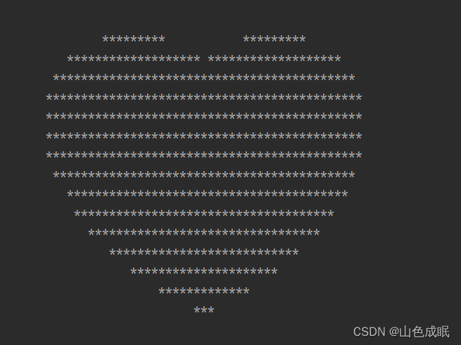 Java编写简单的爱心_java爱心代码简单-CSDN博客