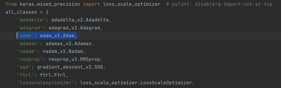 （已解决）在‘optimizers.py’中找不到引用‘Adam’_cannot find reference 'adam' in 'optimizers.py-CSDN博客