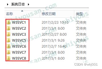 Windows Server查看W3SVC IIS服务器中对应的网站日志_w3svc1-CSDN博客