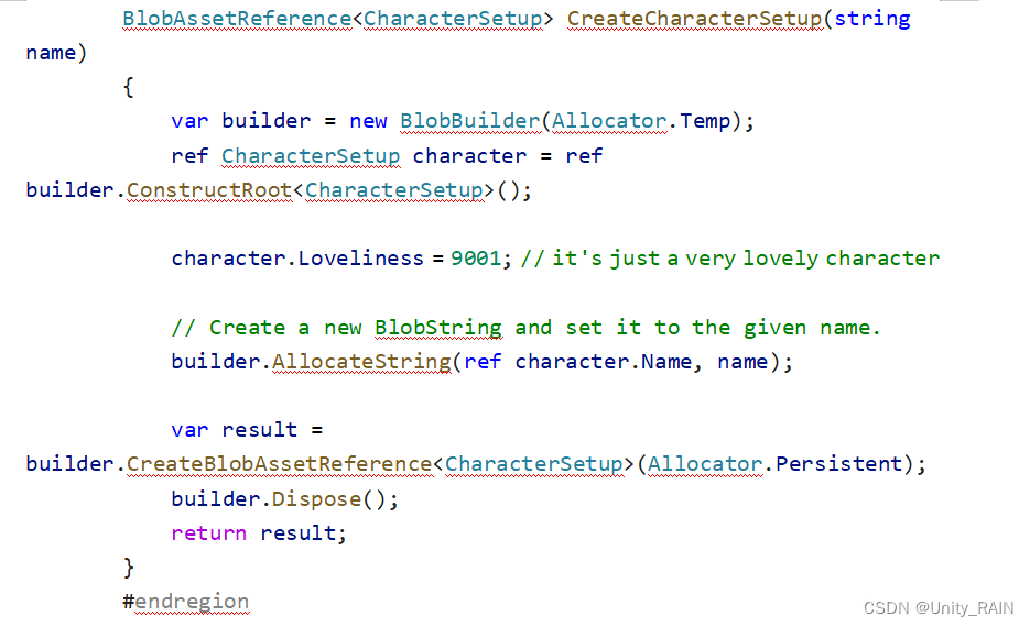 Unity DOTS系列之BlobAsset核心机制分析-CSDN博客