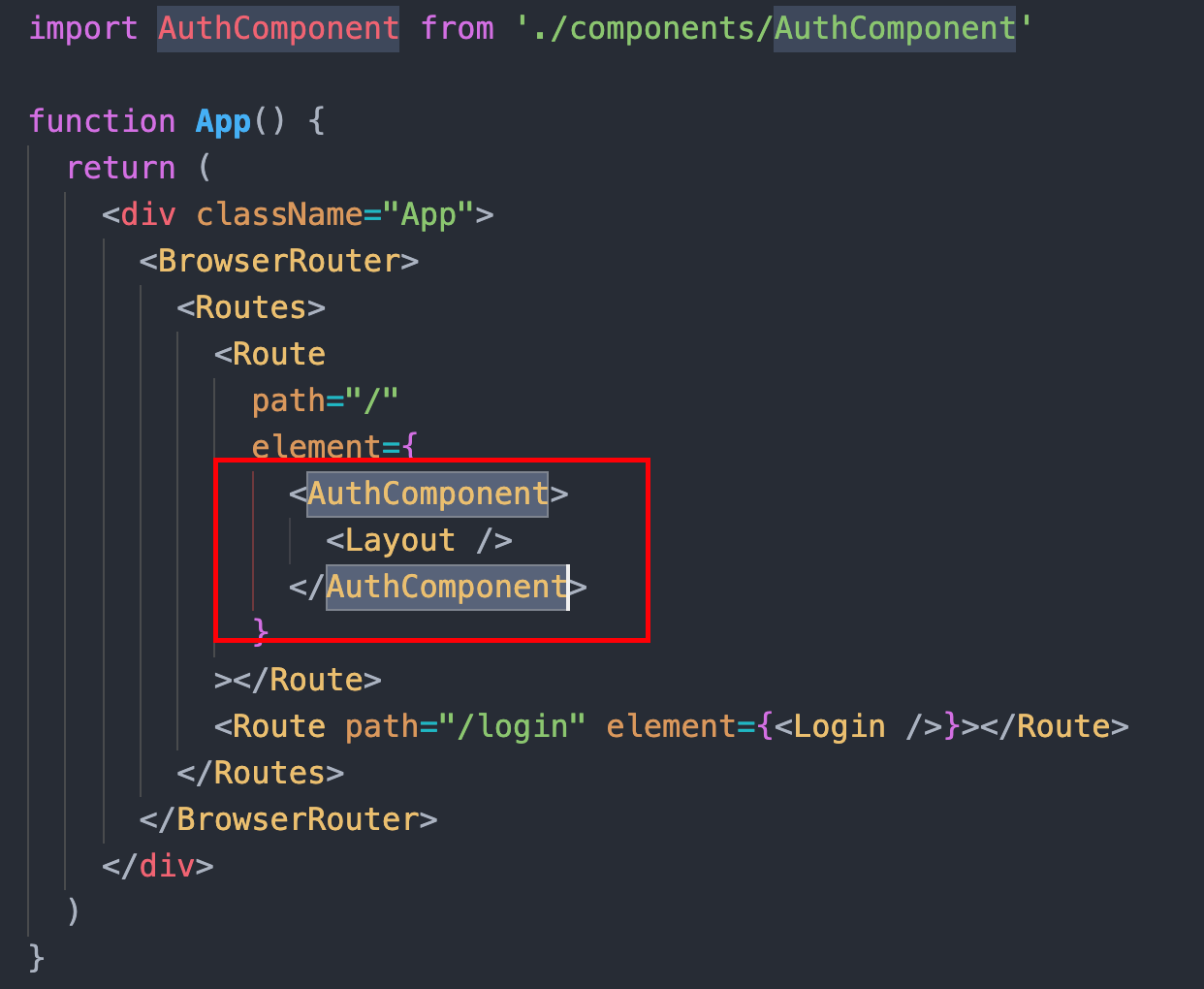 React中封装一个高阶组件用于路由鉴权_react有没有类似vue路由守卫的东西-CSDN博客