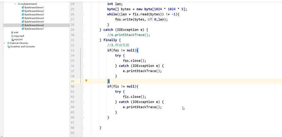 java202303java学习笔记第三十五天IO流中不同JDK版本捕获异常的方式2-CSDN博客