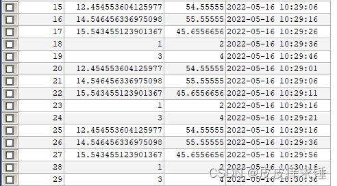 Python连接数据库(查询、插值)获取查询结果某一列或某几列存为list类型数据,循环对时间类型数据运算_python 如何把数据集某一列令 ...