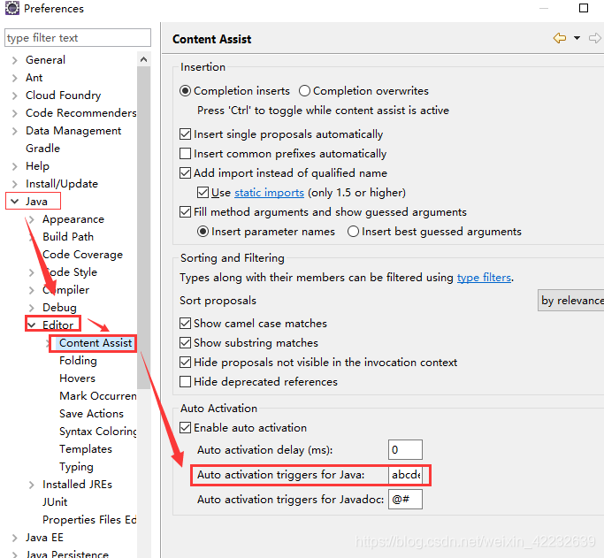 Eclipse配置自动提示， Eclipse配置JDK，Eclipse配置Tomcat， Eclipse配置maven_eclipse配置提示-CSDN博客