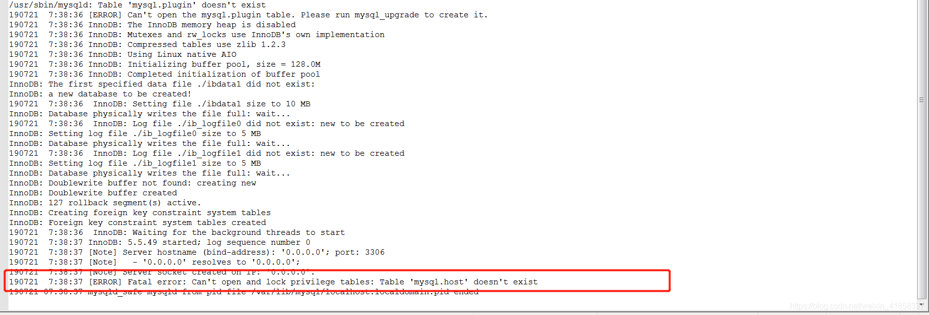 Linux安装mysql的所遇到的坑_localdomain.err-CSDN博客