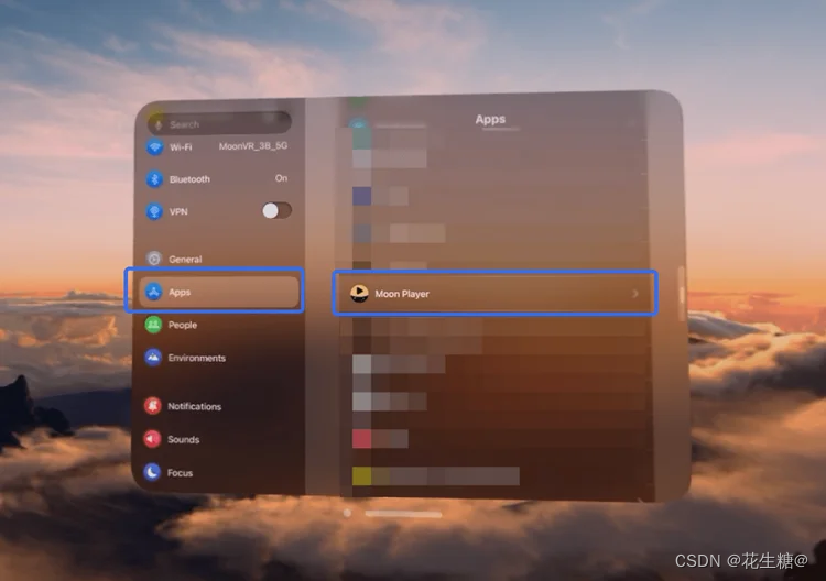 关于Moon Player在Apple Vision Pro上无法隐藏/唤醒面板的问题_moon player 无法使用-CSDN博客