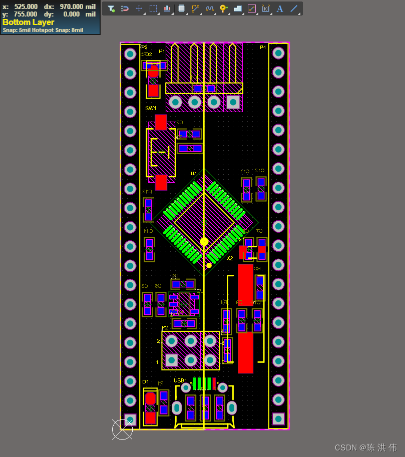 程序员的周末——硬件设计中的Hello World__STM32核心板绘制_硬件编程 hello word-CSDN博客
