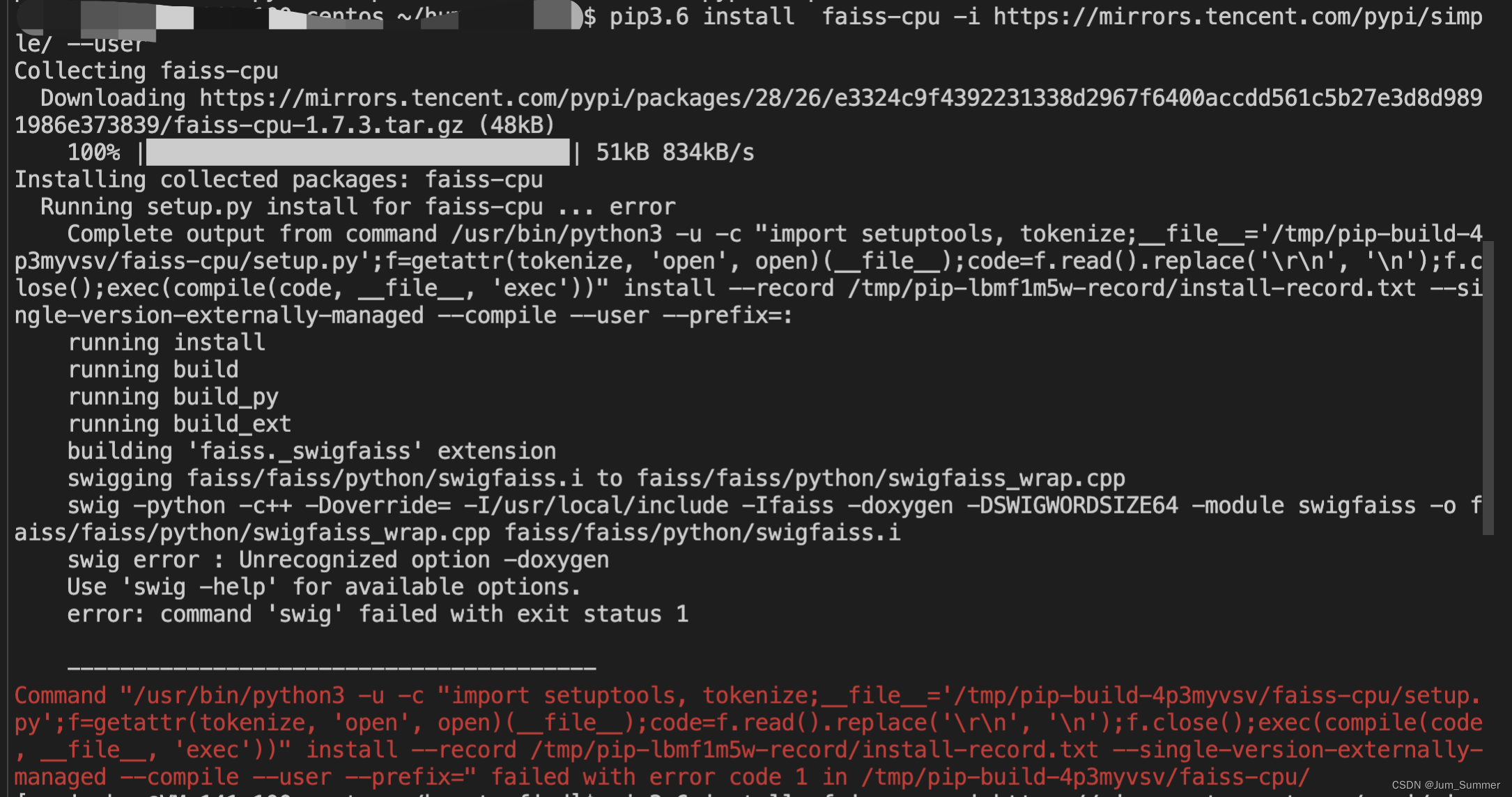 Faiss安装问题解决-CSDN博客