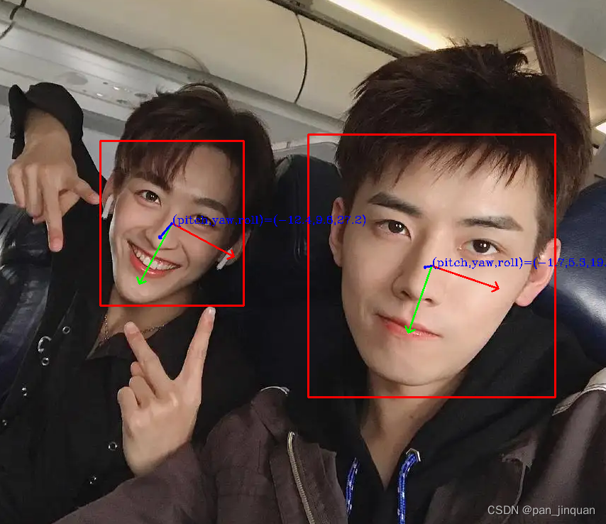HeadPose Estimation头部姿态估计头部朝向(Android)-CSDN博客